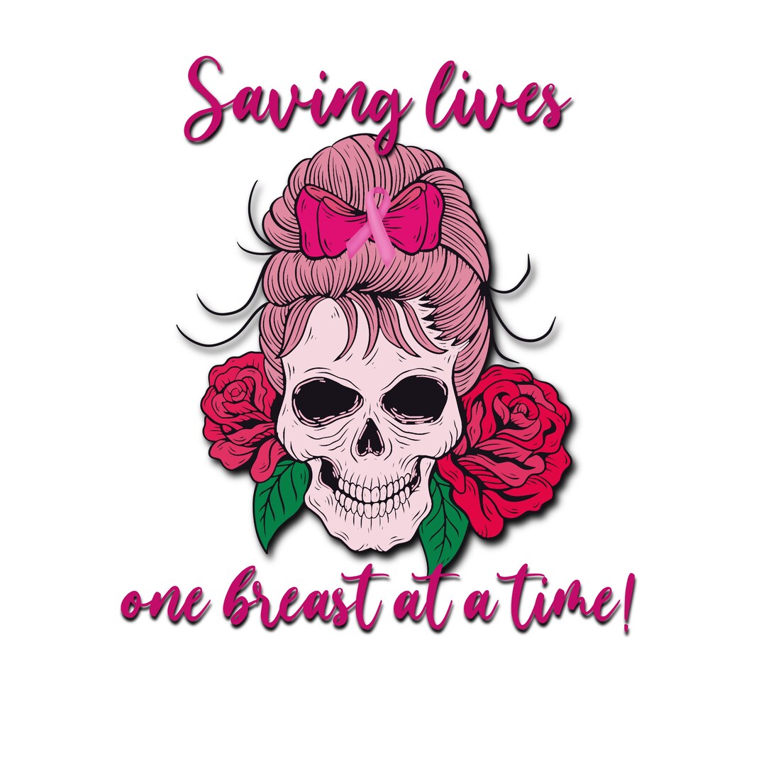 Breast Cancer Awareness Instant Digital Download PNG JPEG Saving Lives ...