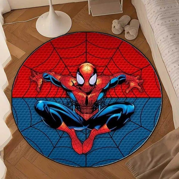 Spiderman Rug - Etsy