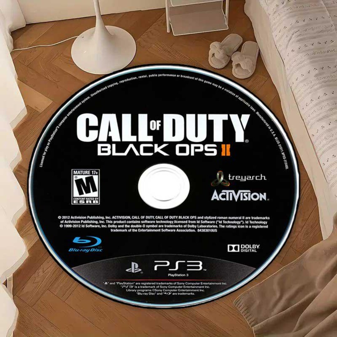 Call of Duty Rug, Black Ops 2 Rug, Popular Rug, CD Rug, Gifts for ...