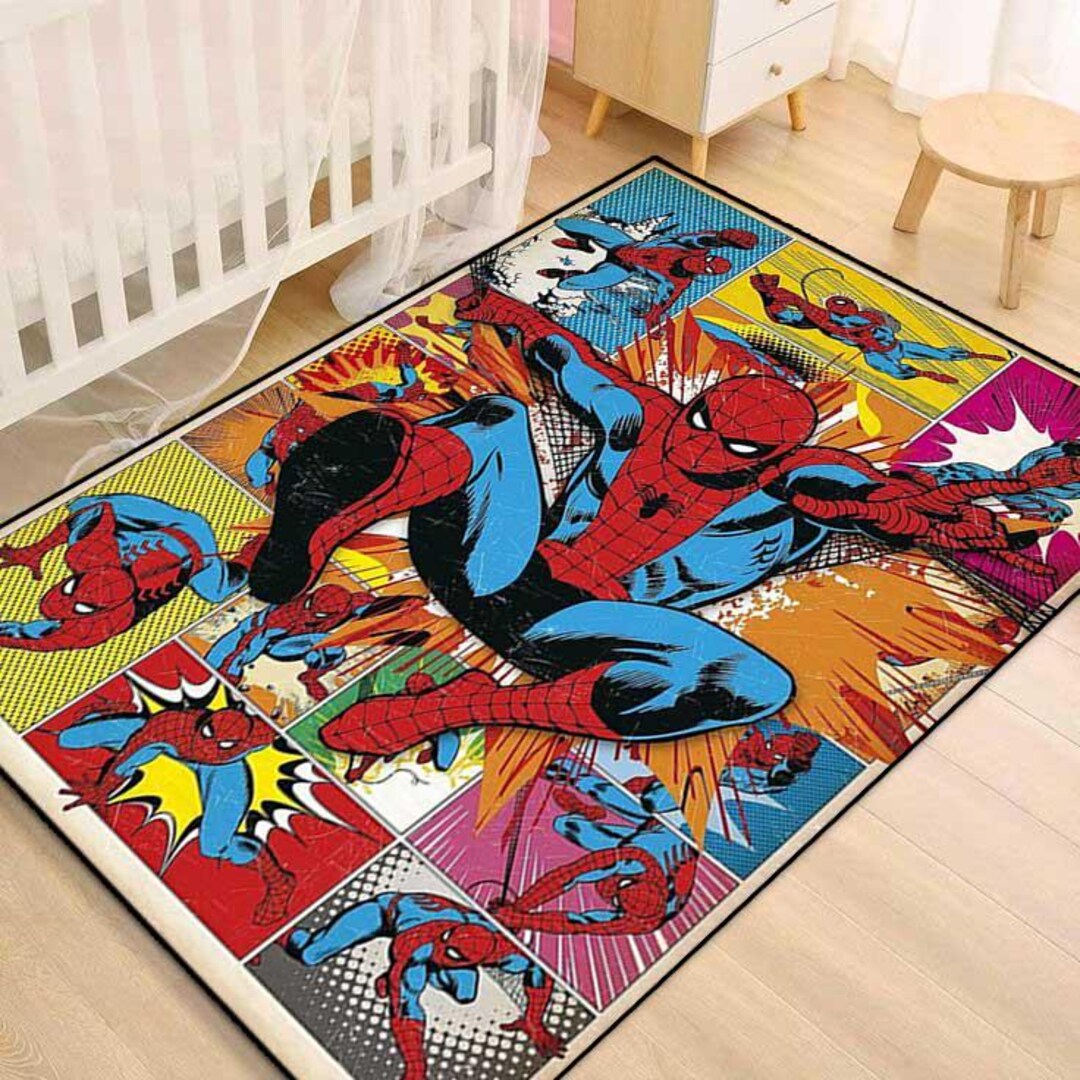Spider-man Rug, Marvel Avenger Rug, Super Hero Rug, Venom Rug ...
