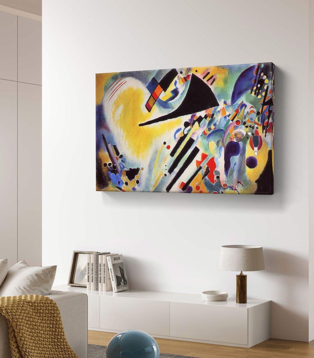 Abstract Concert - Kandinsky Style Digital Art Print, ISO A - Etsy