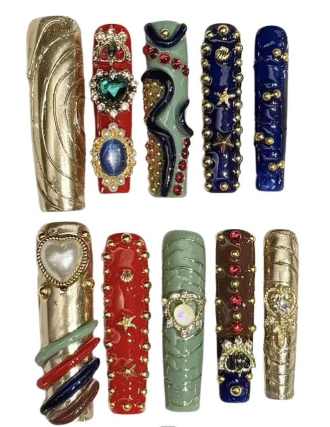 Cowboy Carter Claws Diva Nails - Etsy