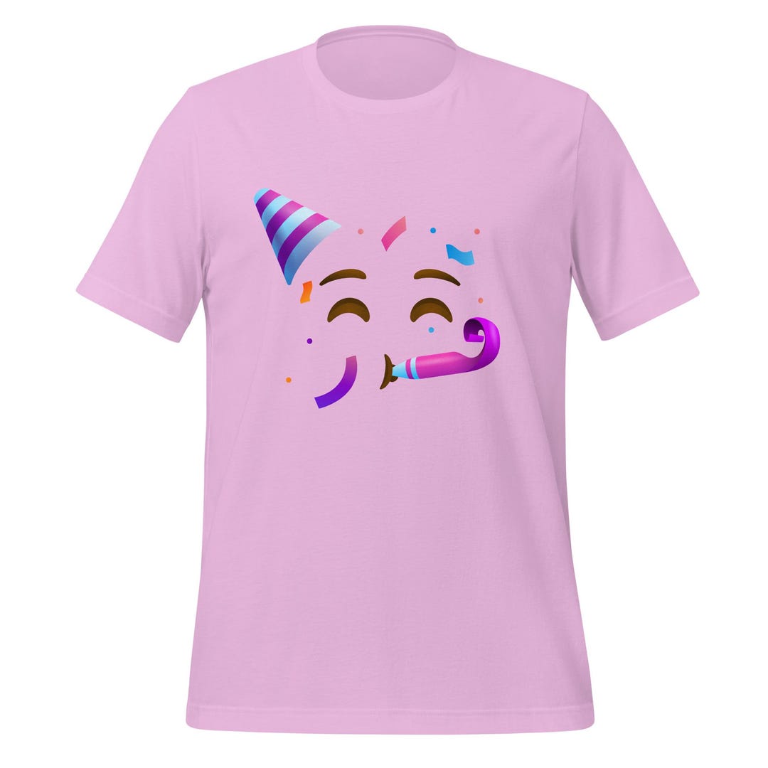 Celebrate & Party On! | Show Your Emotions | Party Emoji T-shirt ...