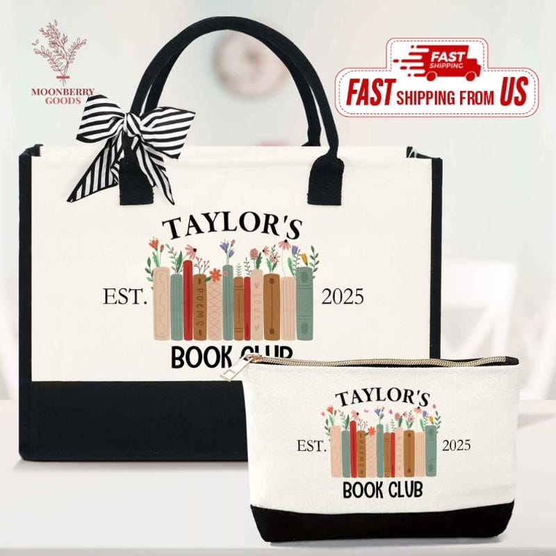Women Book Club Bag - Etsy