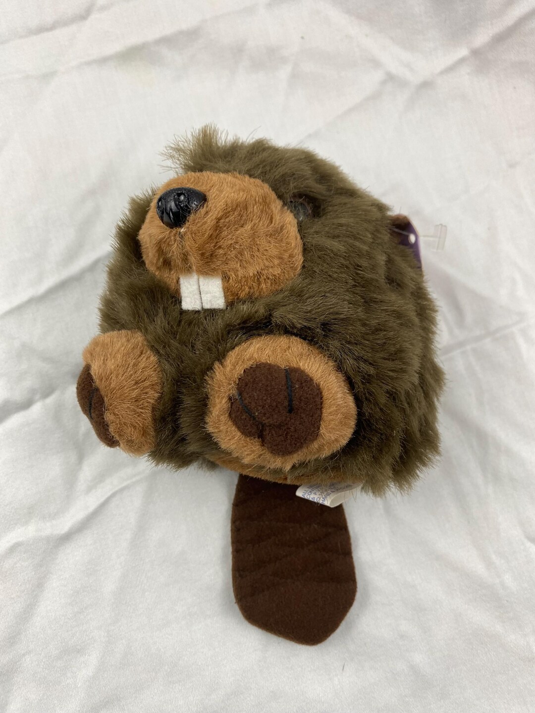 Vintage 1994 Swibco Puffkins Chomper Beaver Plush, Beaver Plush ...