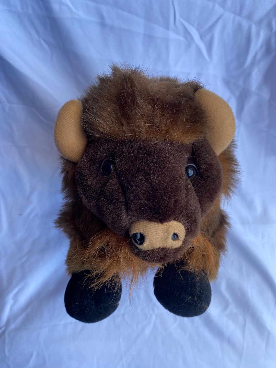 Vintage 2001 Wish Pets Buffalo Plush, Vintage Buffalo Stuffed Animal ...