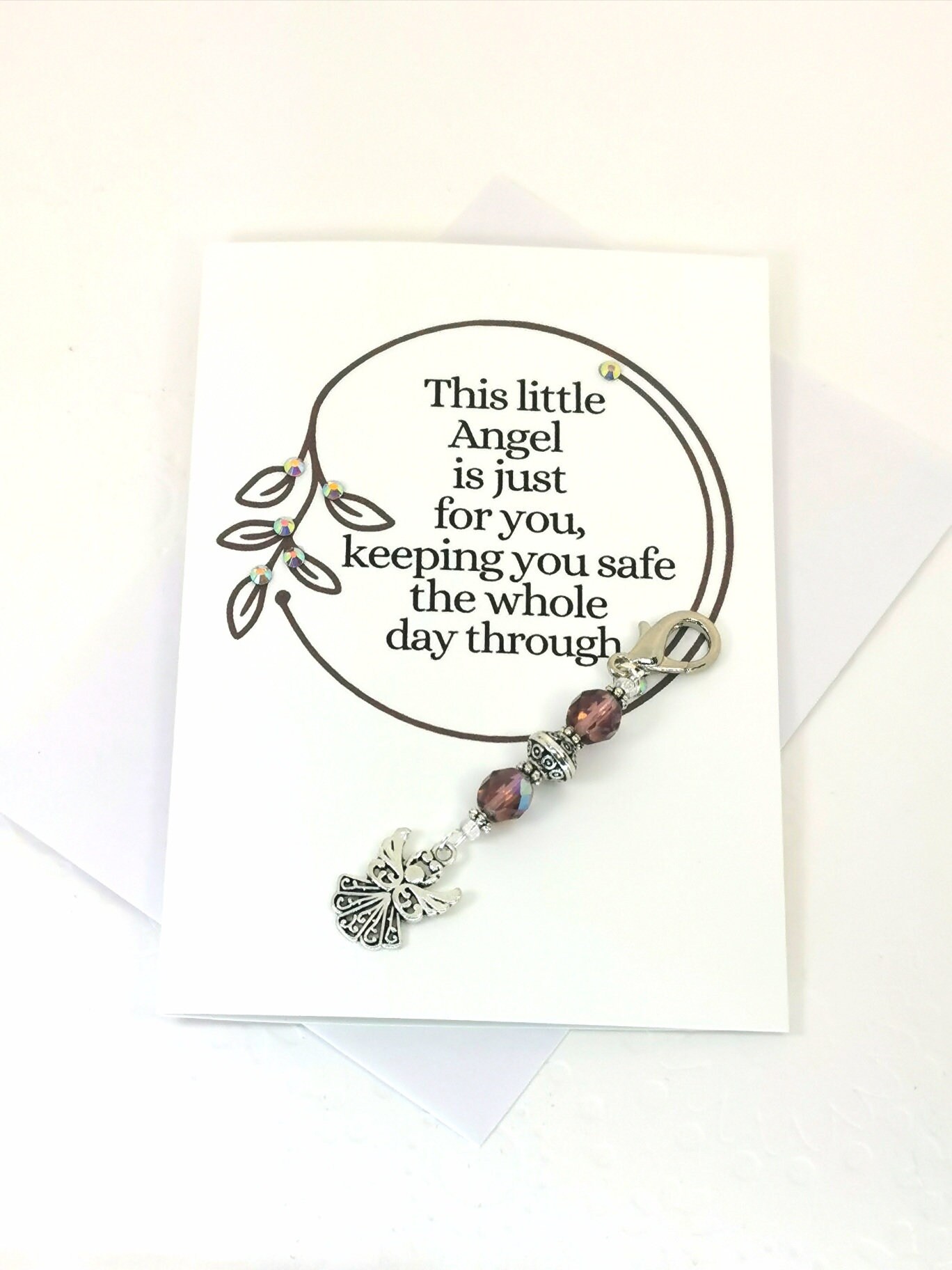 Protection Angel Bag Charm | Keeping You Safe Angel | Protection Angel ...