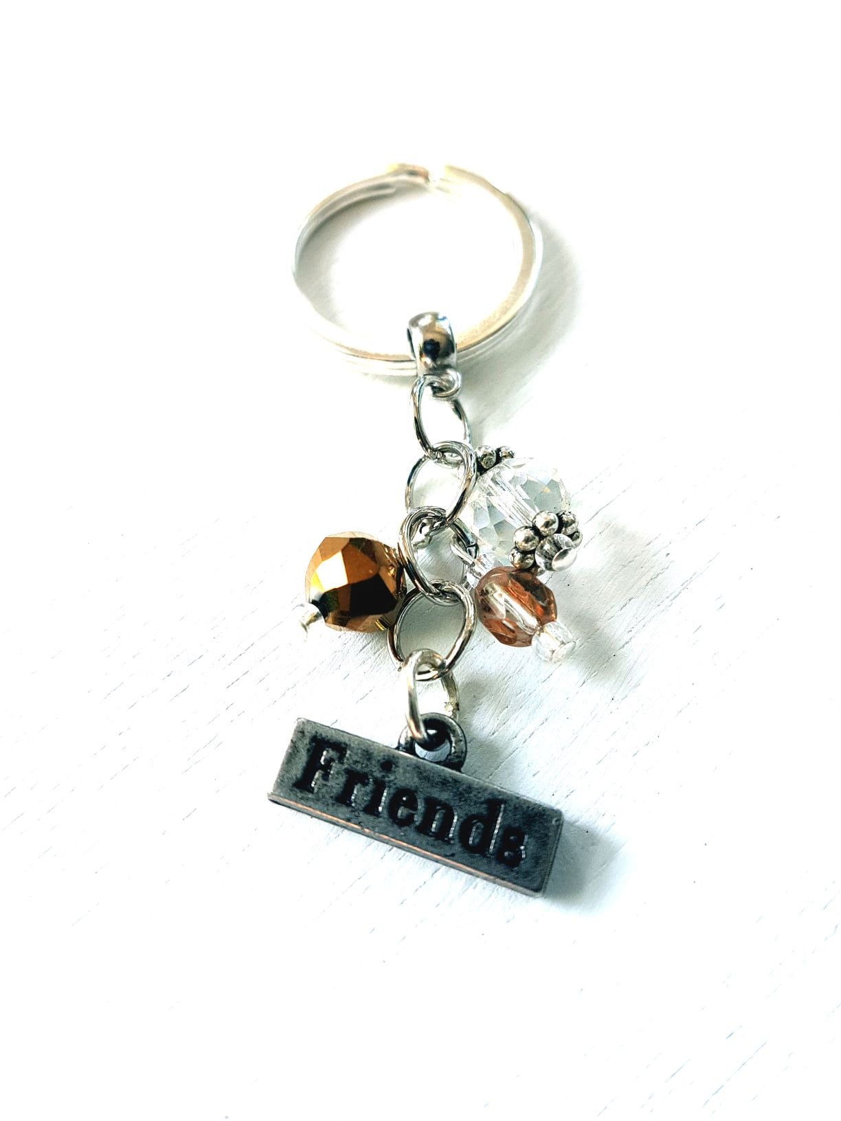Friendship Keyring - Best Friends Keyring - Friends Keychain ...