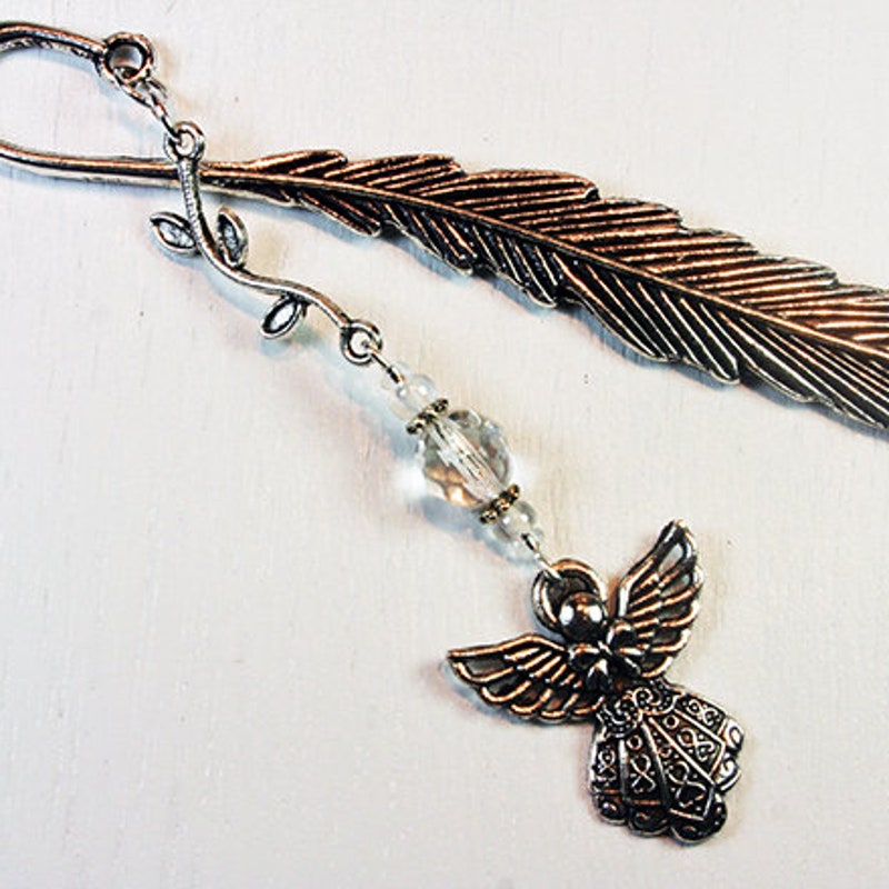 Angel Bookmark - Etsy
