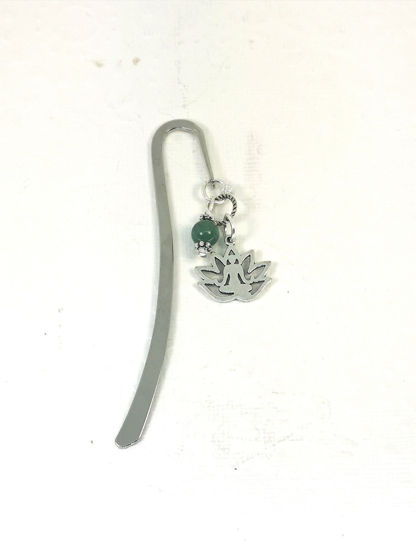 Yoga Bookmark Lotus Pose Meditation Pose Bookmark Yoga Instructor Gift ...