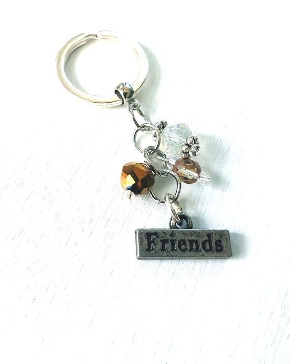 Friendship Keyring Best Friends Keyring Friends Keychain - Etsy
