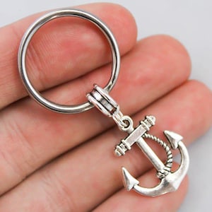 Anchor Sailing Keychain - Stay Grounded Key Ring - Build Your Own ...