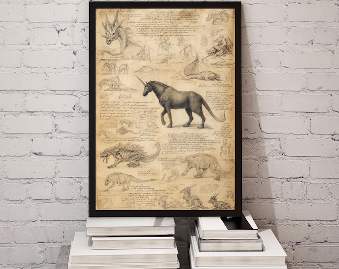 Supernatural Collective Nouns Chart • 4 Sizes! • Unicorns Witches ...