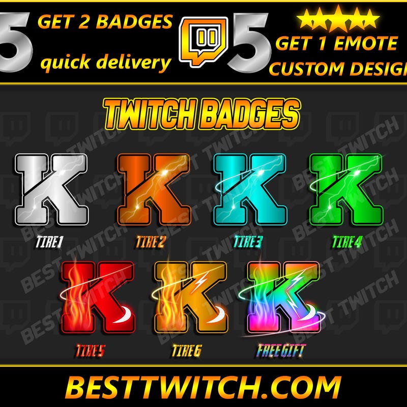 Free Kick Sub Badges - Etsy