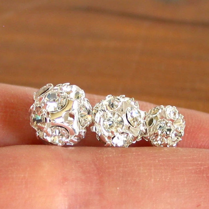 Rhinestone Ball - Etsy