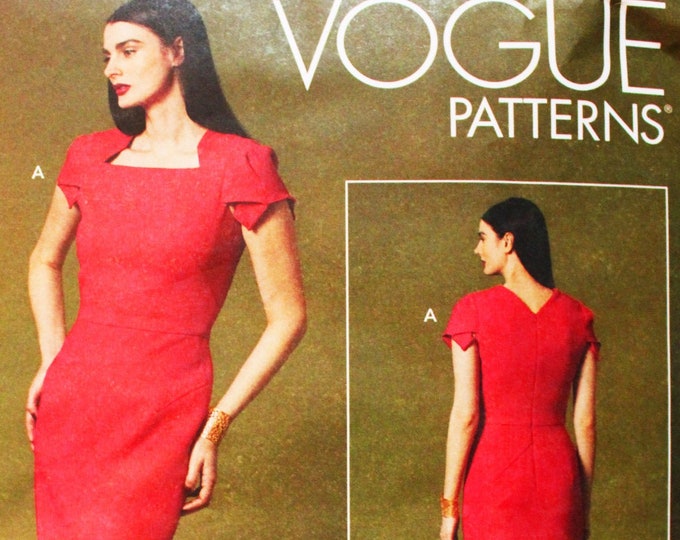 Vogue Sewing Pattern for Designer-inspired Dress Vogue 1631 Rated EASY ...