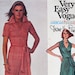 Diane Von Furstenberg Sewing Pattern - Very Easy Vogue 1612 American ...