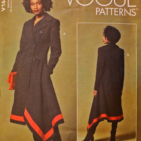Vogue Coat Pattern - Etsy