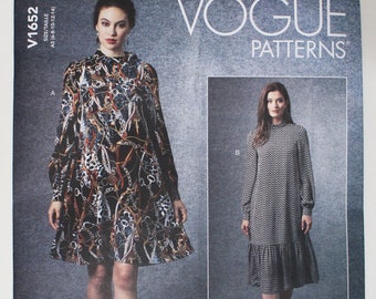 Vogue Sewing Pattern for Dress Vogue 9182 Bust 30.5 to 36 - Etsy