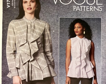 Vogue Sewing Pattern for Dress in 2 Lengths Vogue 1801 Sizes L and XL ...