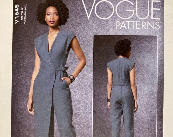 Designer Rachel Comey Sewing Pattern for Contemporary Jumpsuit - Vogue ...