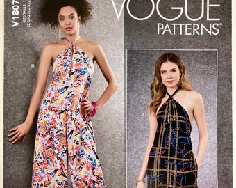 Vogue Sewing Pattern for Dress / Caftan / Kimono / Cover-up - Very Easy ...