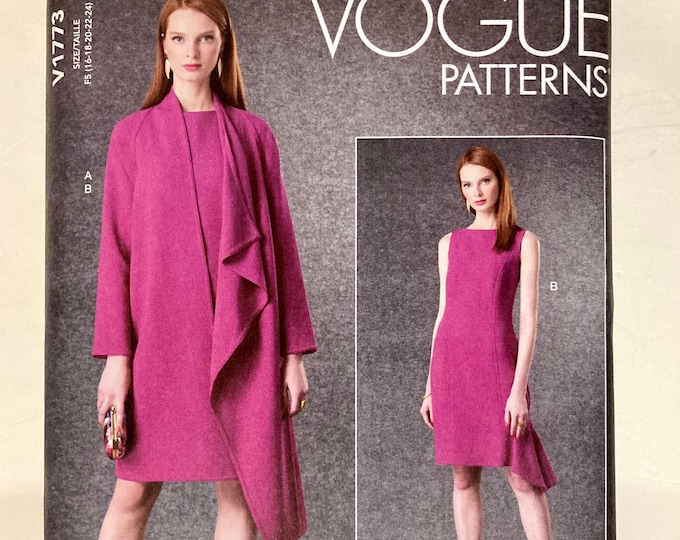 Vogue Sewing Pattern for Dress and Jacket Vogue 1736 Formerly Vogue ...