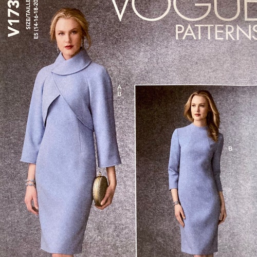 Vogue 9345 UNCUT Pattern for Dresses Sizes 6-14 or 14-22 - Etsy