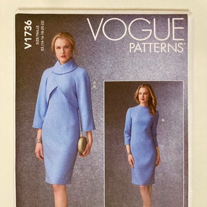 Vogue Sewing Pattern for Dress and Jacket Vogue 1736 Formerly Vogue ...