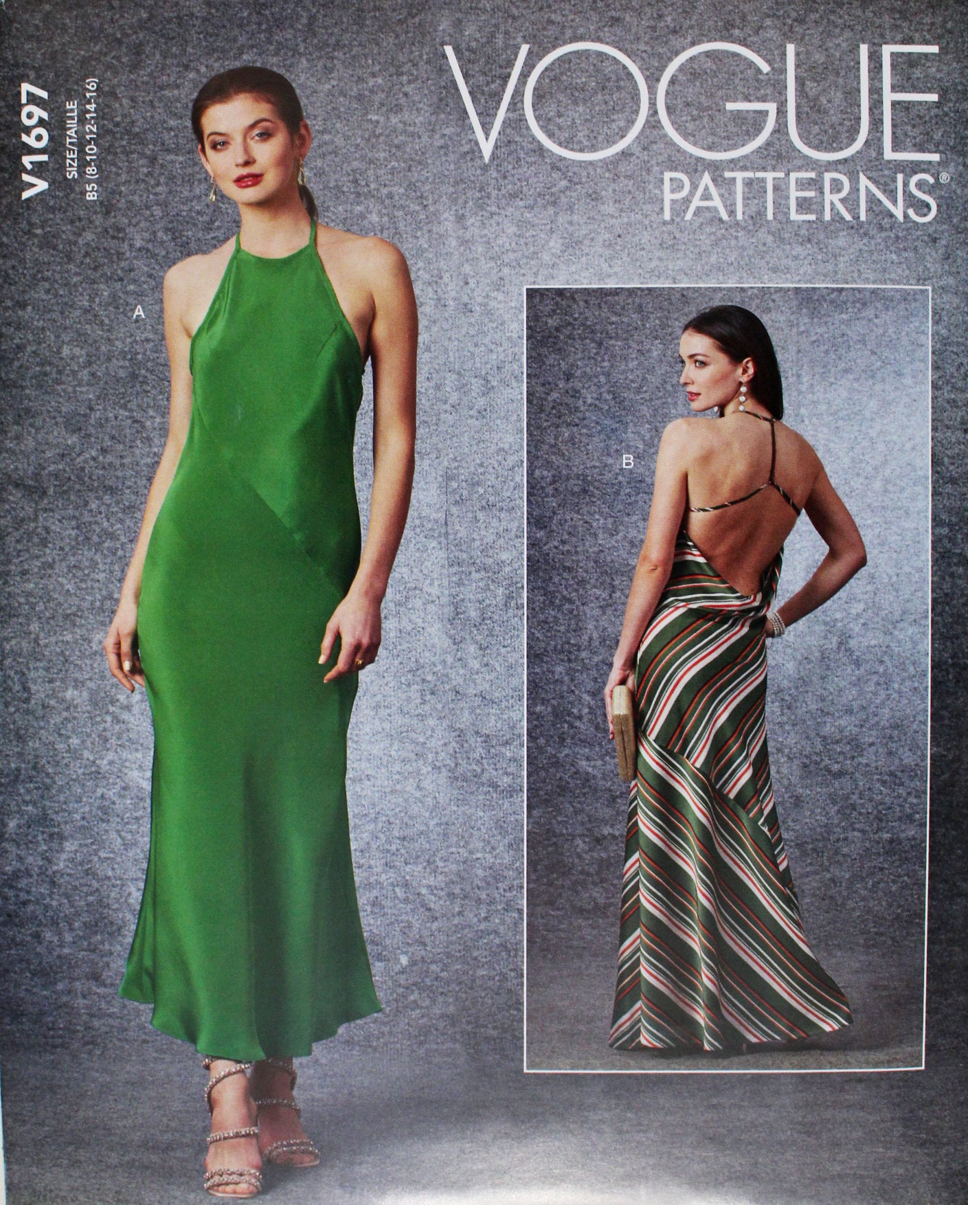 Sewing Pattern for Designer-inspired Gown / Evening Dress Vogue 1697 ...