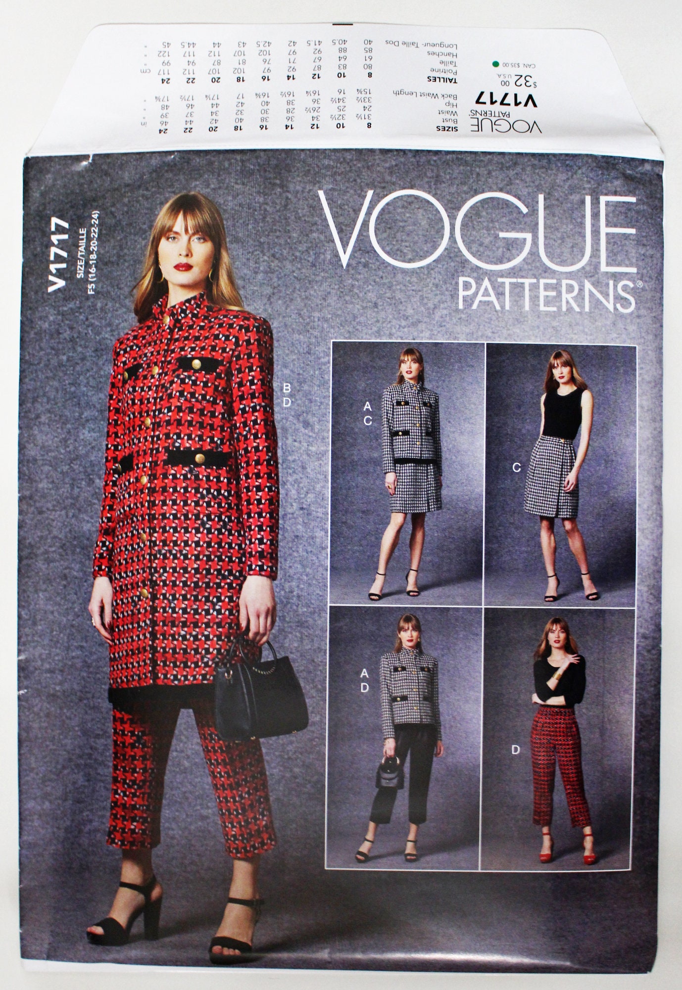 Designer-inspired Sewing Pattern for Jacket / Coat and Pants & - Etsy