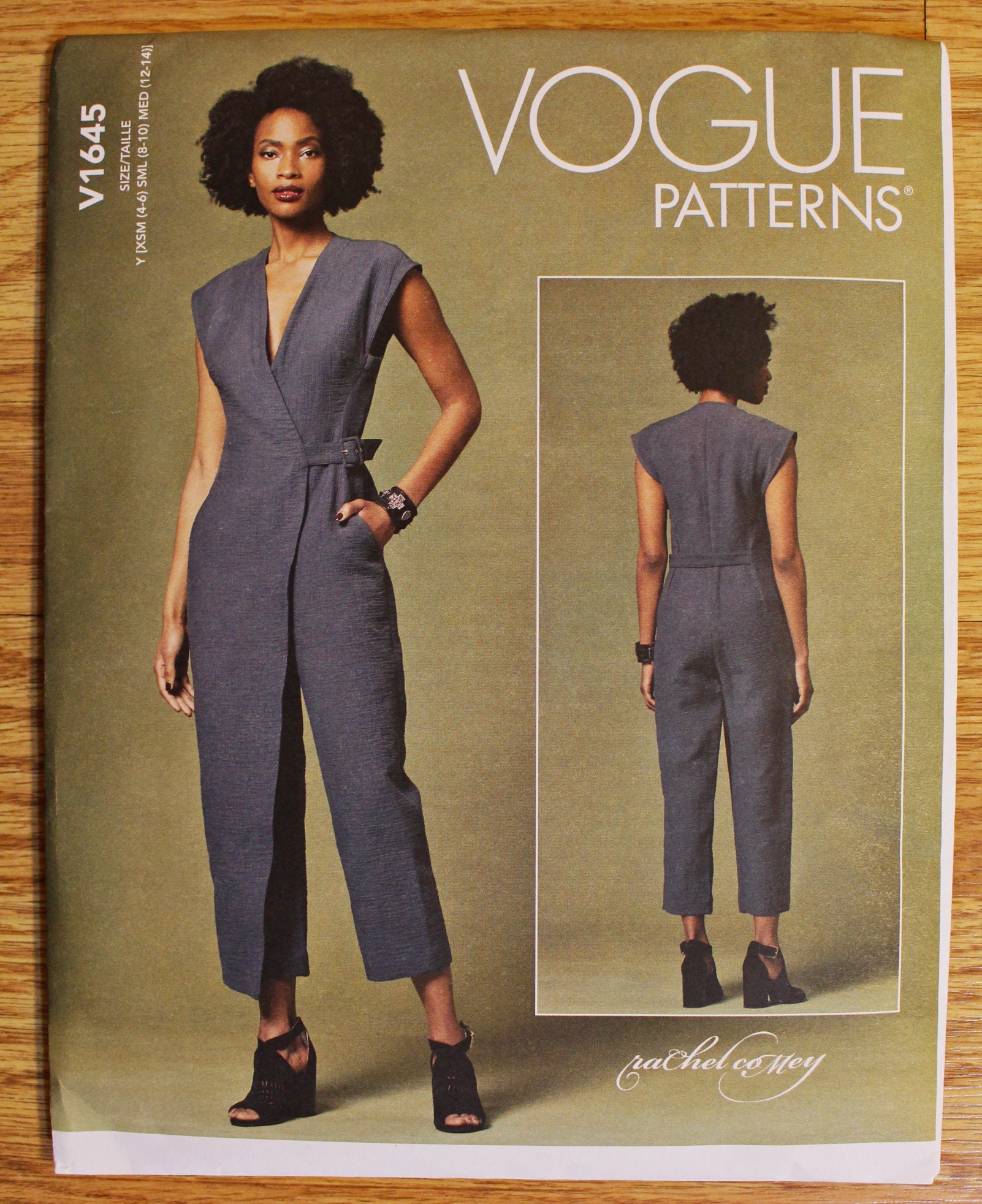 Designer Rachel Comey sewing pattern for contemporary jumpsuit | Etsy