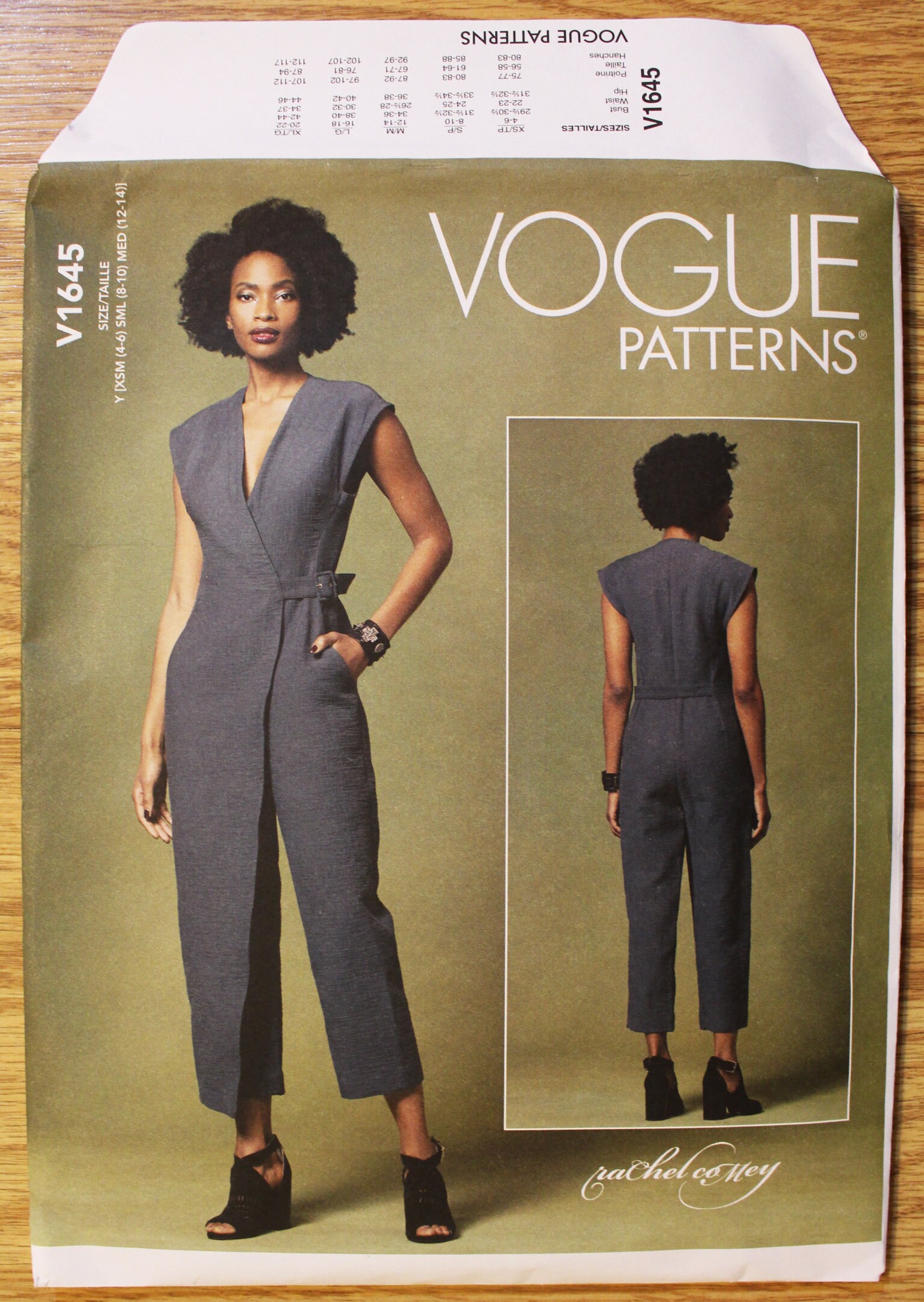 Designer Rachel Comey sewing pattern for contemporary jumpsuit | Etsy