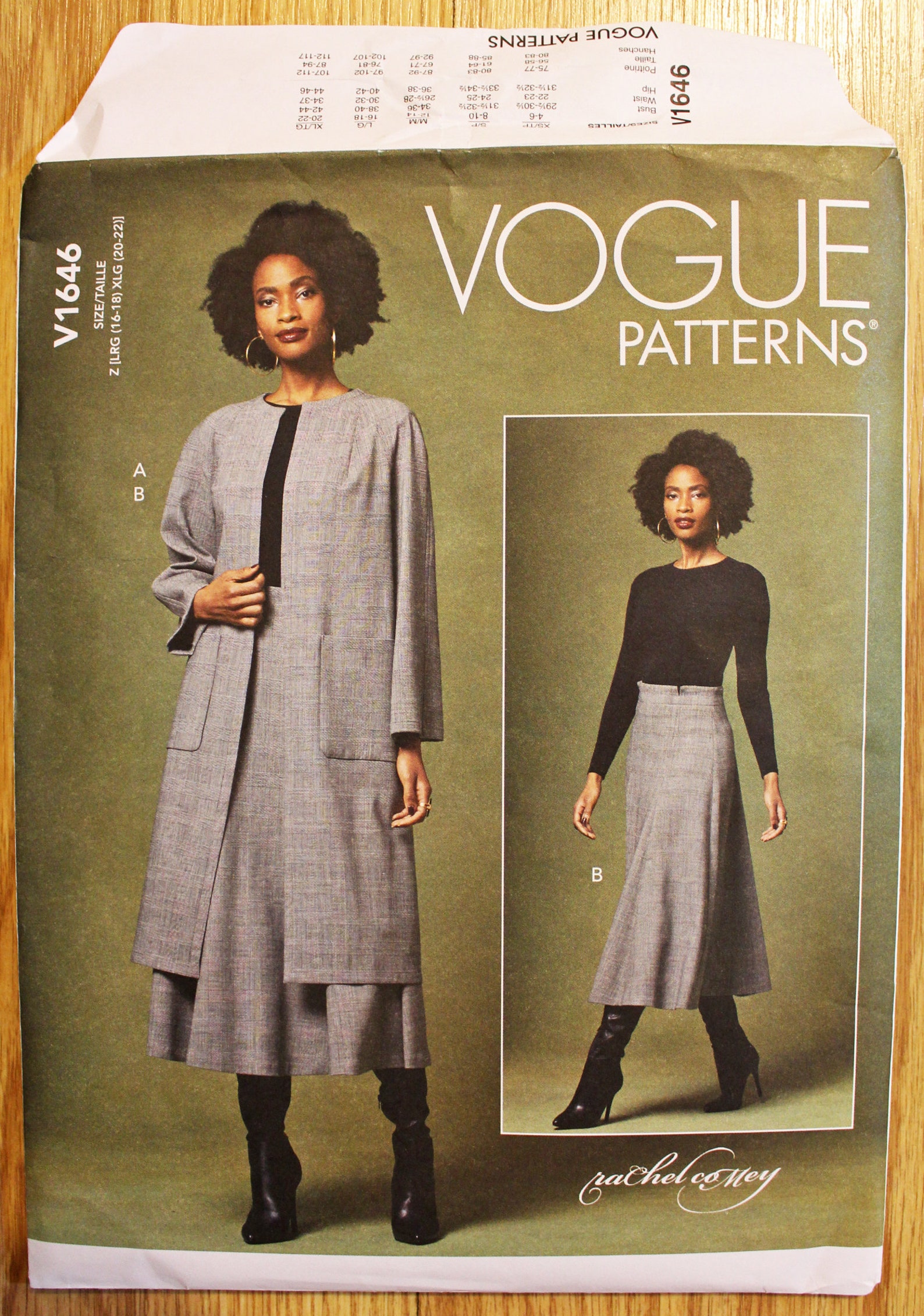 Designer Rachel Comey for Vogue Patterns Sewing Pattern for | Etsy