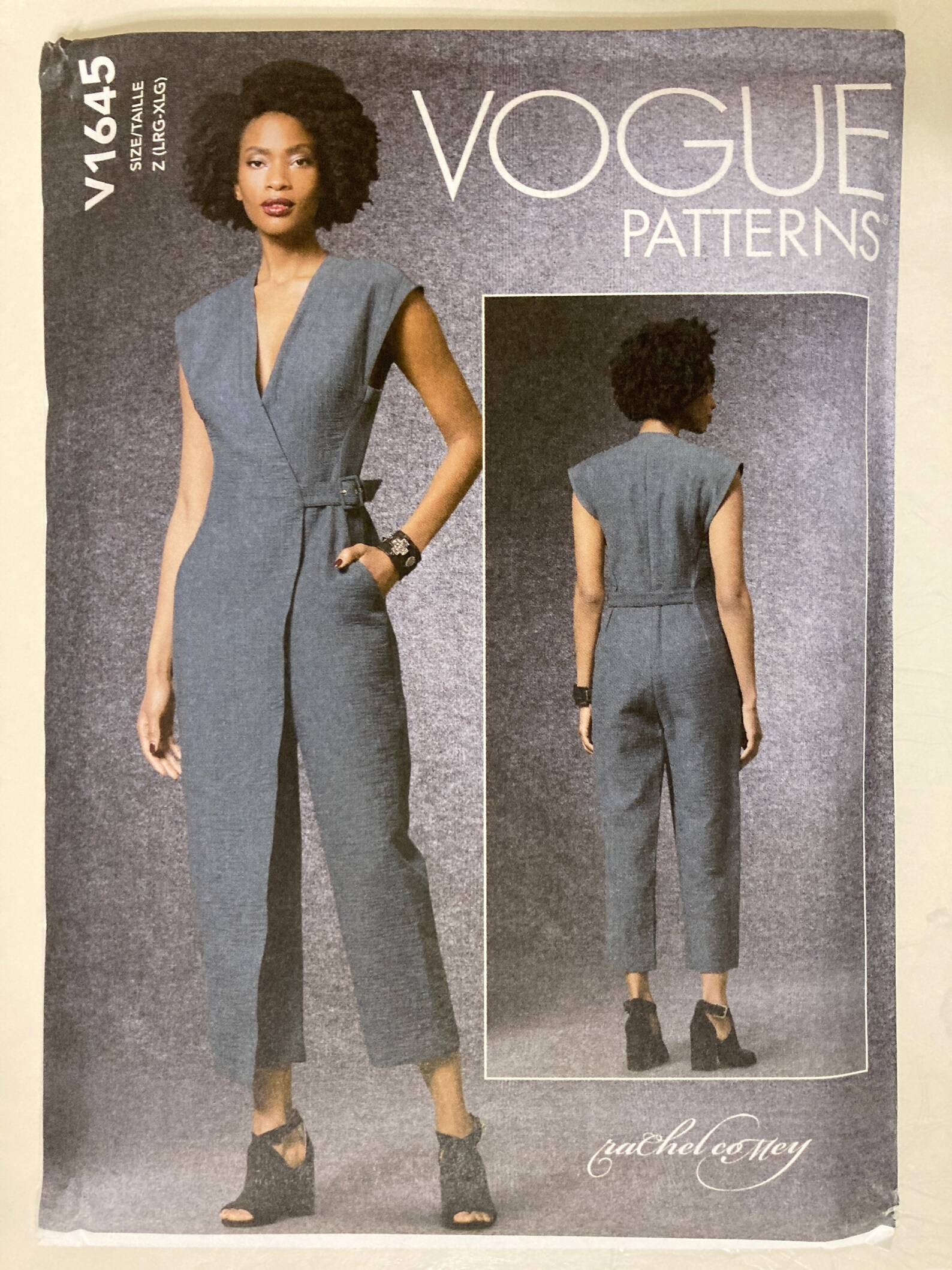 Designer Rachel Comey Sewing Pattern for Contemporary Jumpsuit - Vogue ...