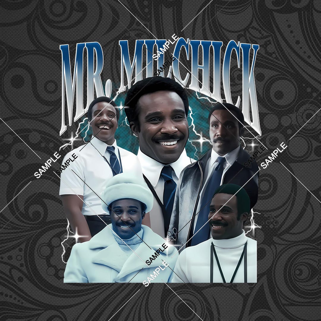 Mr. Milchick Severance Retro PNG Digital File - Etsy
