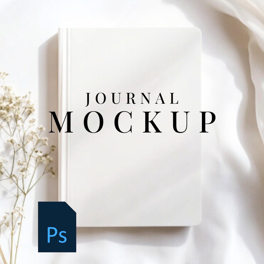 Hardcover Journal Mockup Printify Journal Matte Full Wraparound Print ...