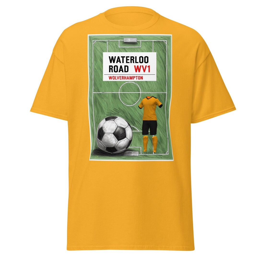 Waterloo Road Wolves Tee: Retro Football Fan Gift - Etsy