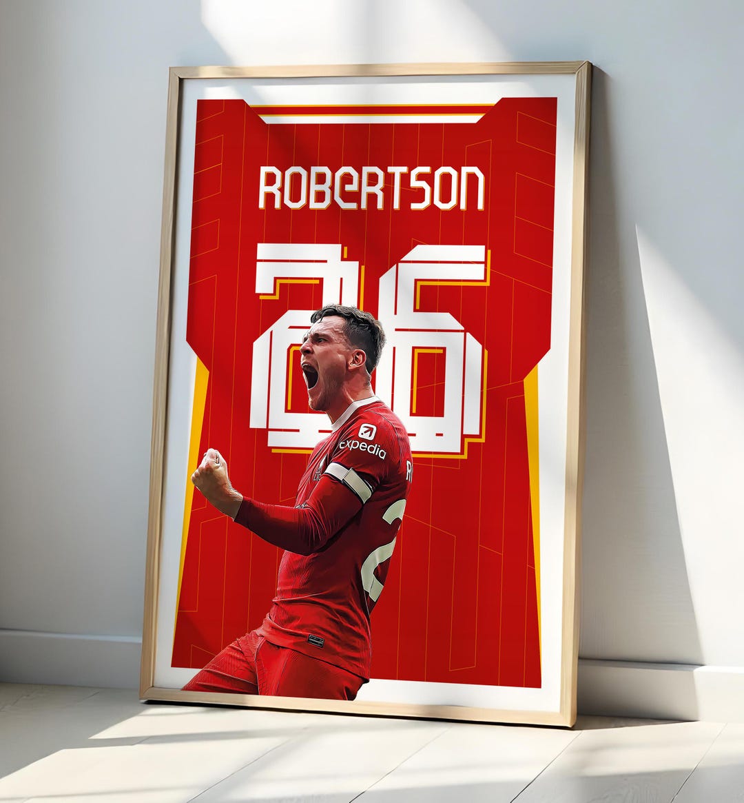 Andy Robertson Wall Print - Etsy UK