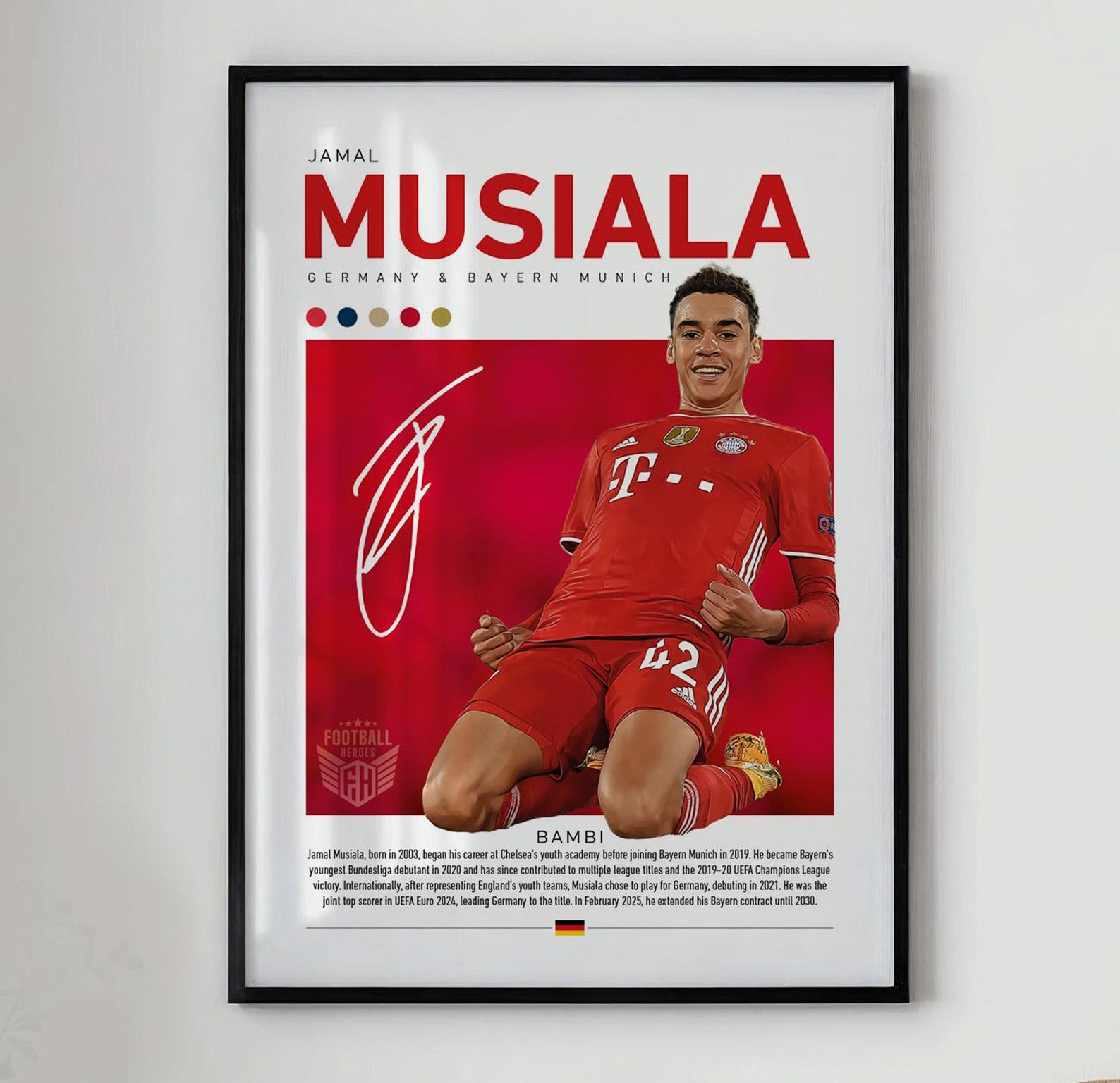Jamal Musiala Wall Print - Etsy