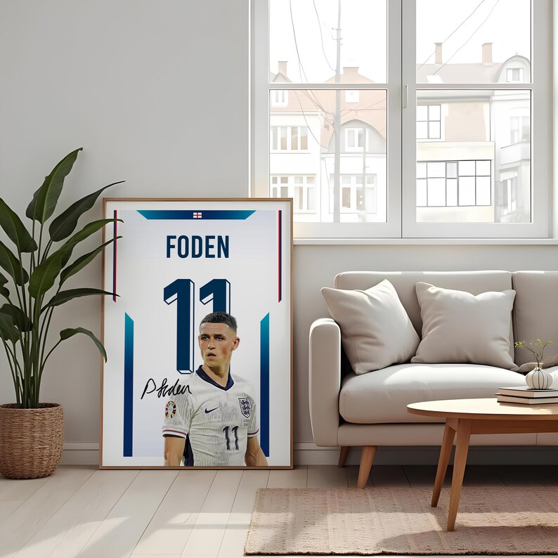Phil Foden England Digital Download - Etsy