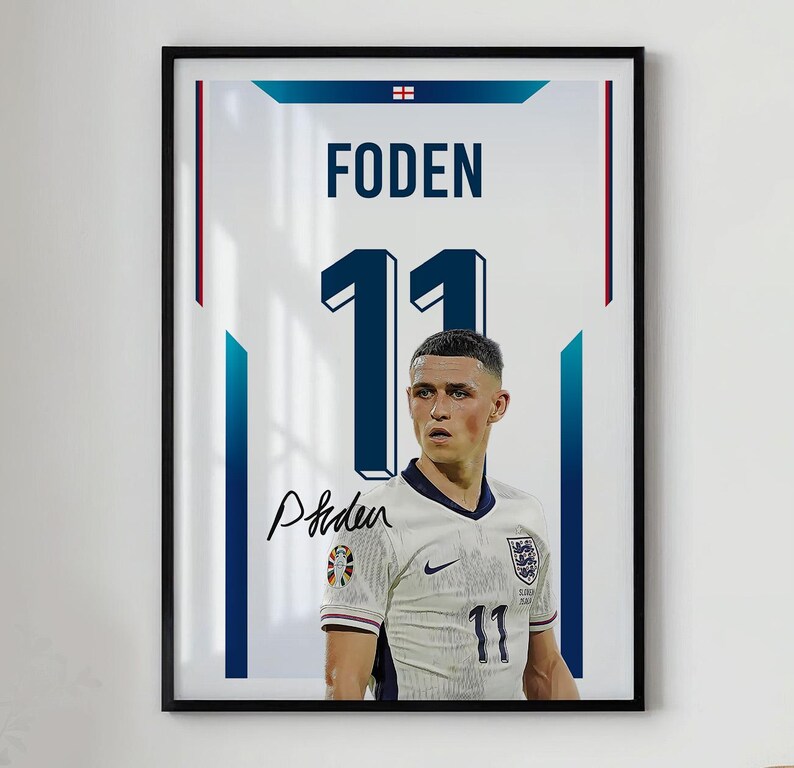 Phil Foden England Digital Download - Etsy