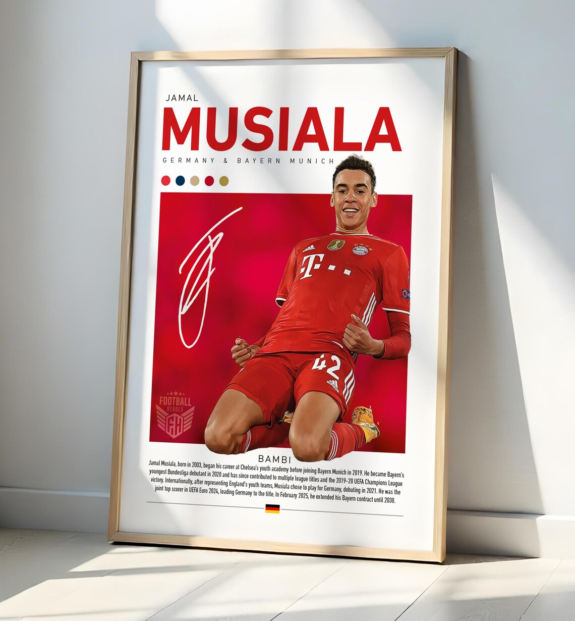 Jamal Musiala Wall Print - Etsy