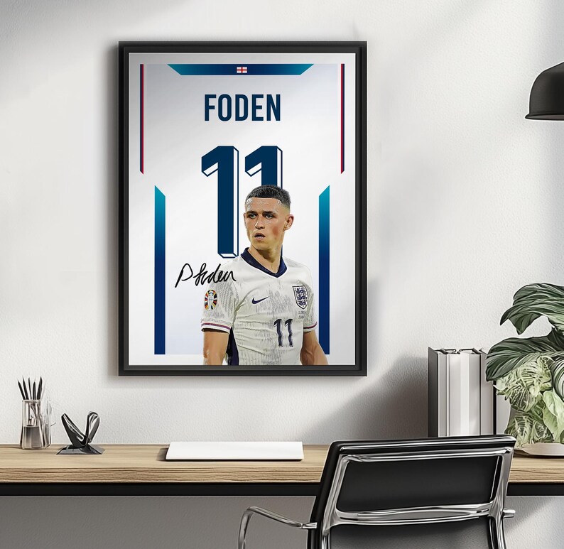 Phil Foden England Digital Download - Etsy