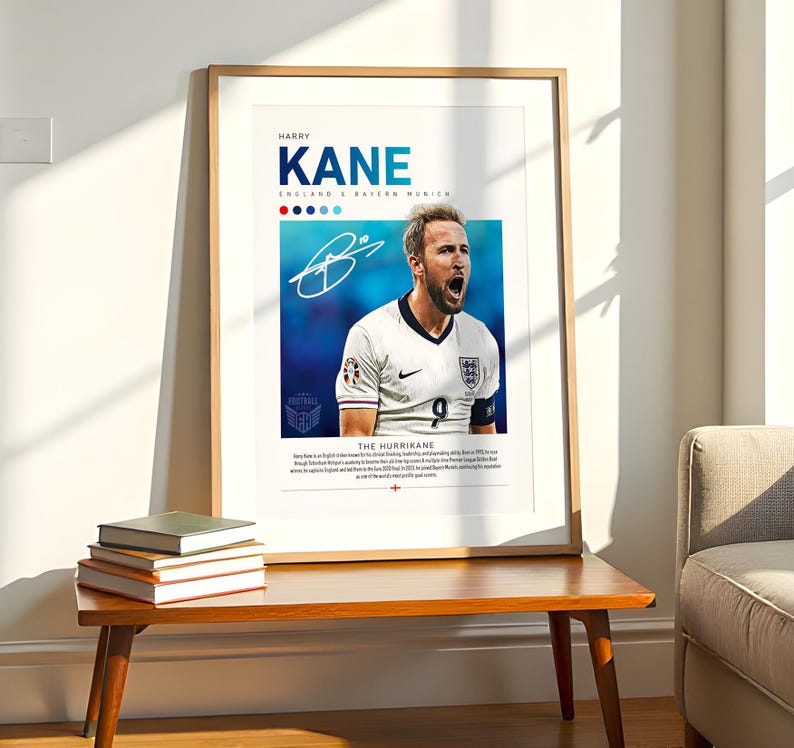 Harry Kane Poster - Etsy