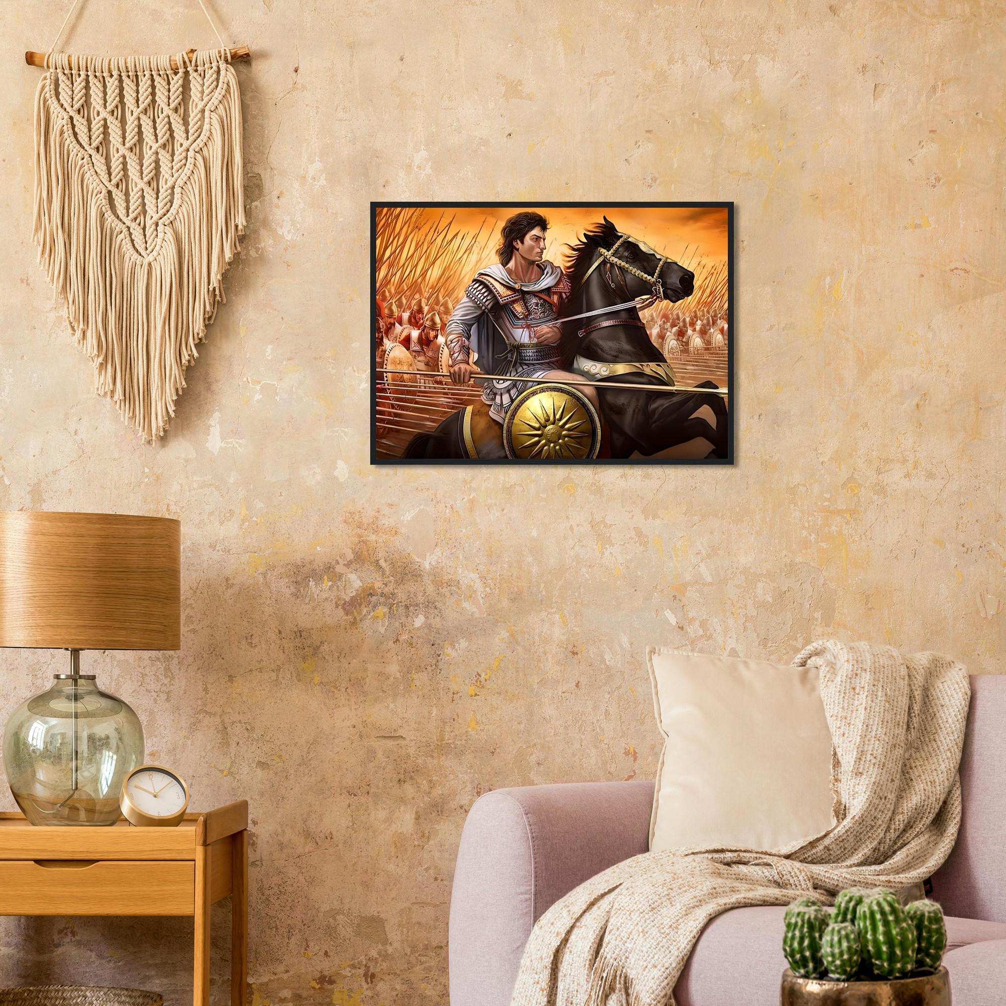 Alexander the Great Poster, Historic Military Leader Wall Art, Ancient ...
