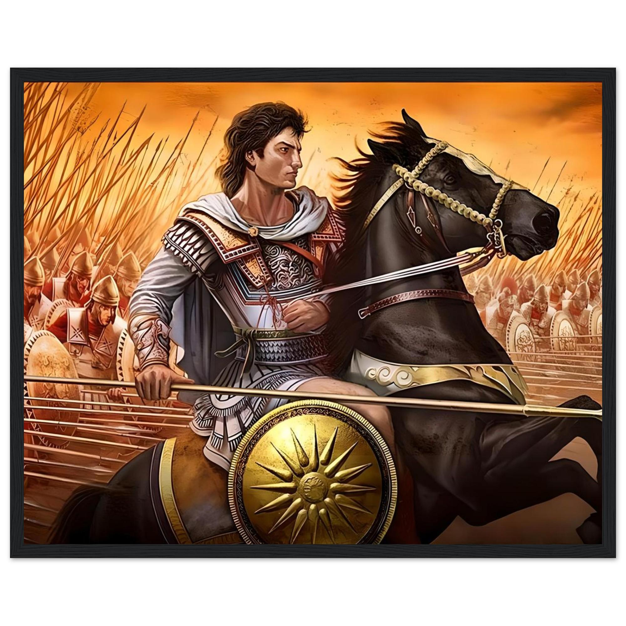 Alexander the Great Poster, Historic Military Leader Wall Art, Ancient ...
