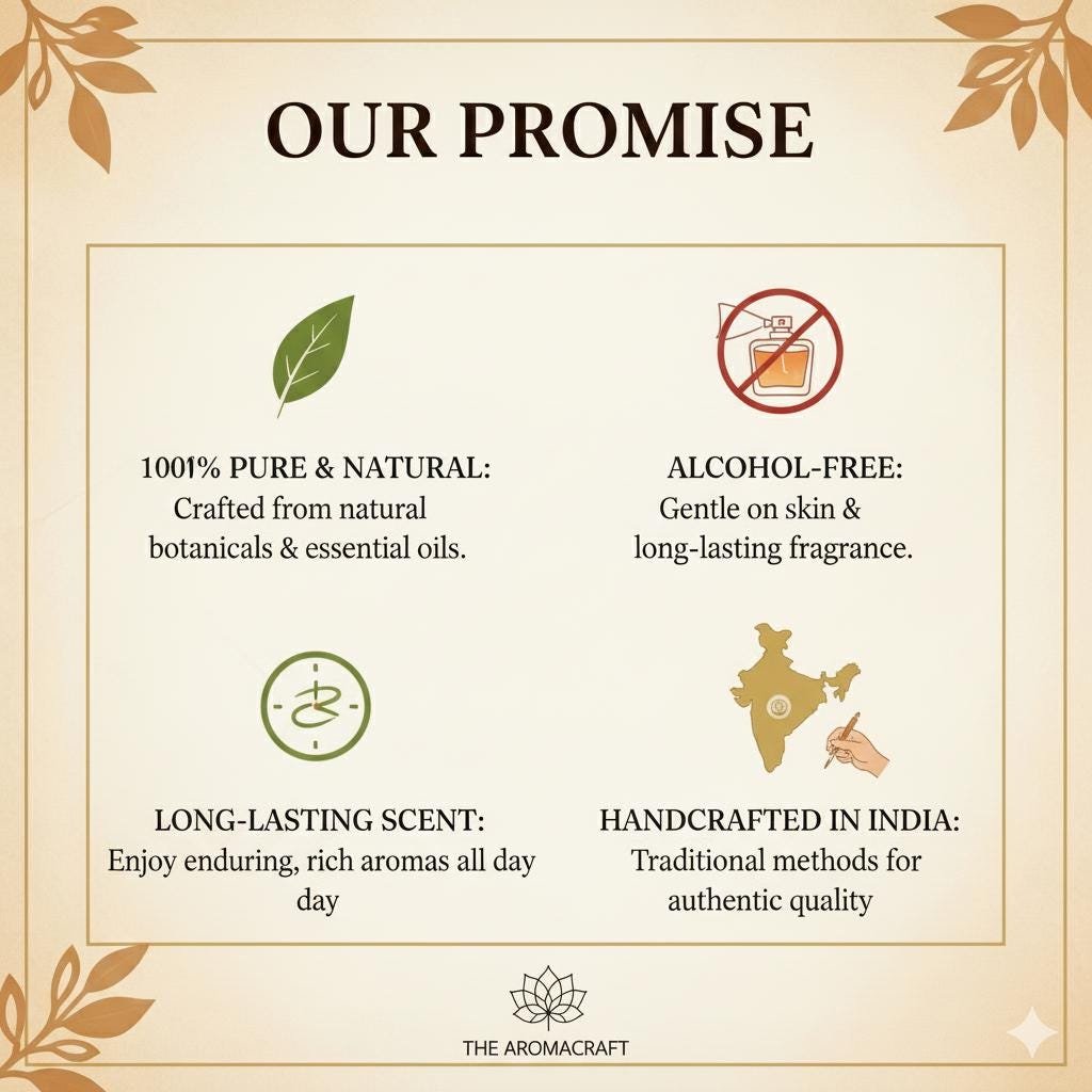 Lotus Attar | Natural Floral Perfume Oil | Refreshing Alcohol Free ...