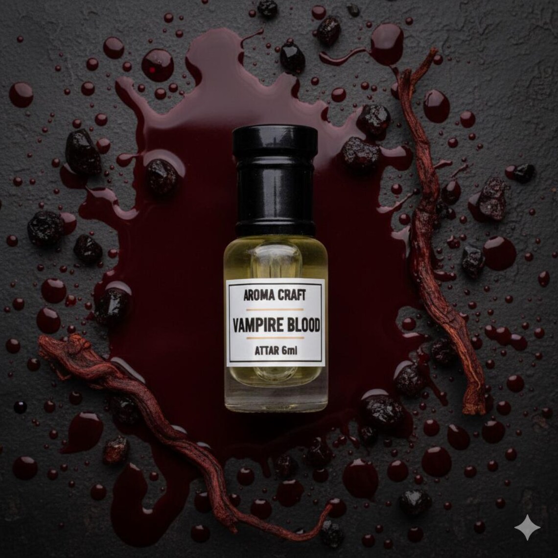 Vampire Blood Attar | Exotic Natural Perfume Oil | Deep Long Lasting ...
