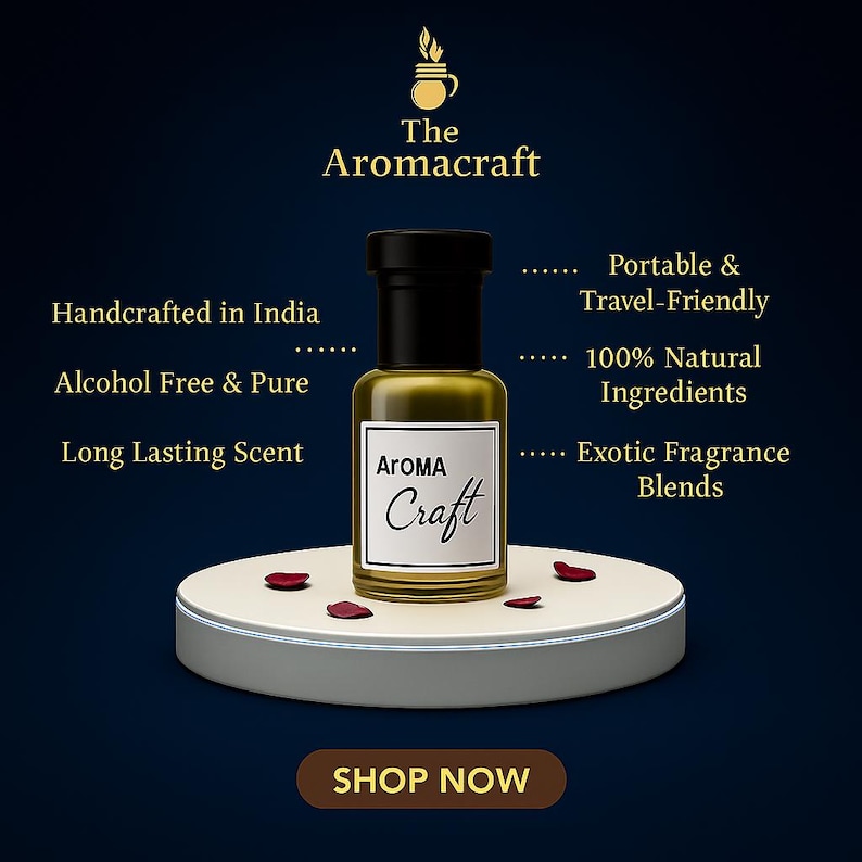 Lotus Attar | Natural Floral Perfume Oil | Refreshing Alcohol Free ...